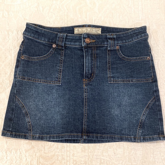 Bella Dahl | Skirts | Bella Dahl Vintage Chic Denim Mini Skirt 3 Length ...